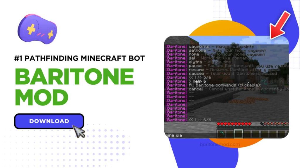 Download Minecraft Baritone MOD (All Versions List) - Baritone